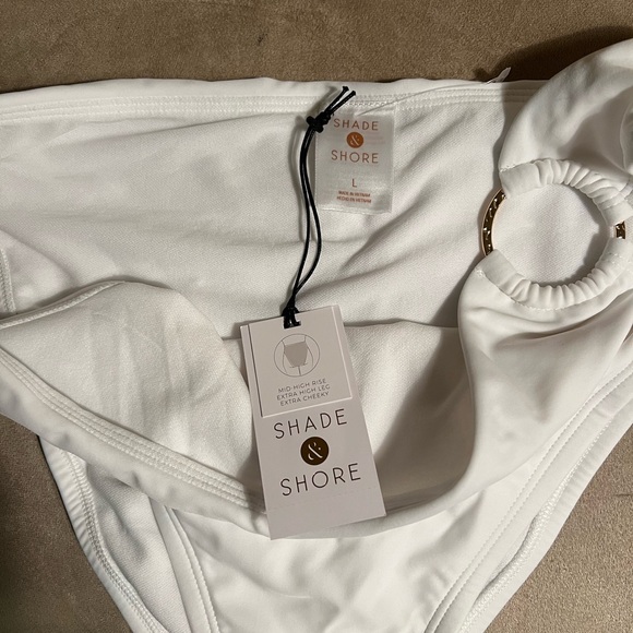 Shade & Shore | Swim | Brand New Shade And Shore White Bathing Suit ...